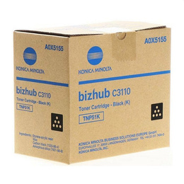 Konica-Minolta A0X5155, TNP-51K, TNP51K - Toner do Konica Minolta ...