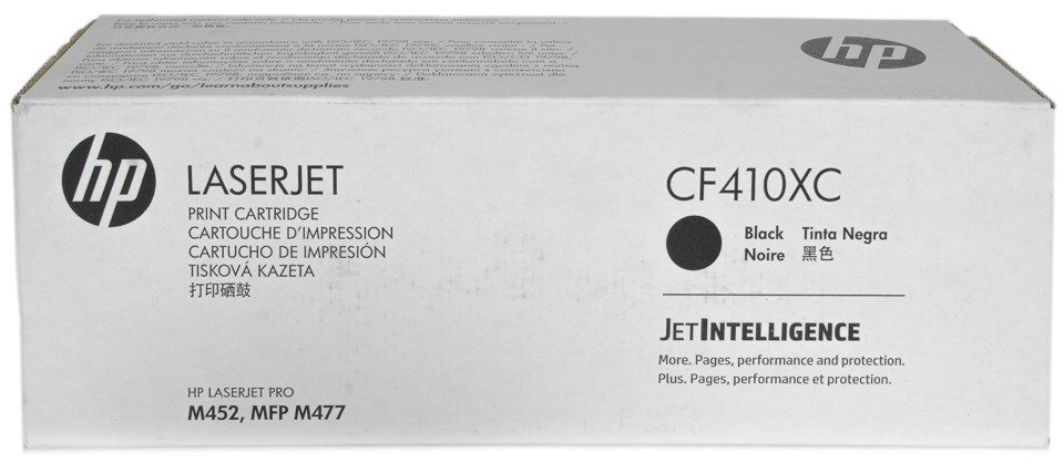 CF410XC - Toner HP 410X do HP Color LaserJet Pro M452, 377, 477
